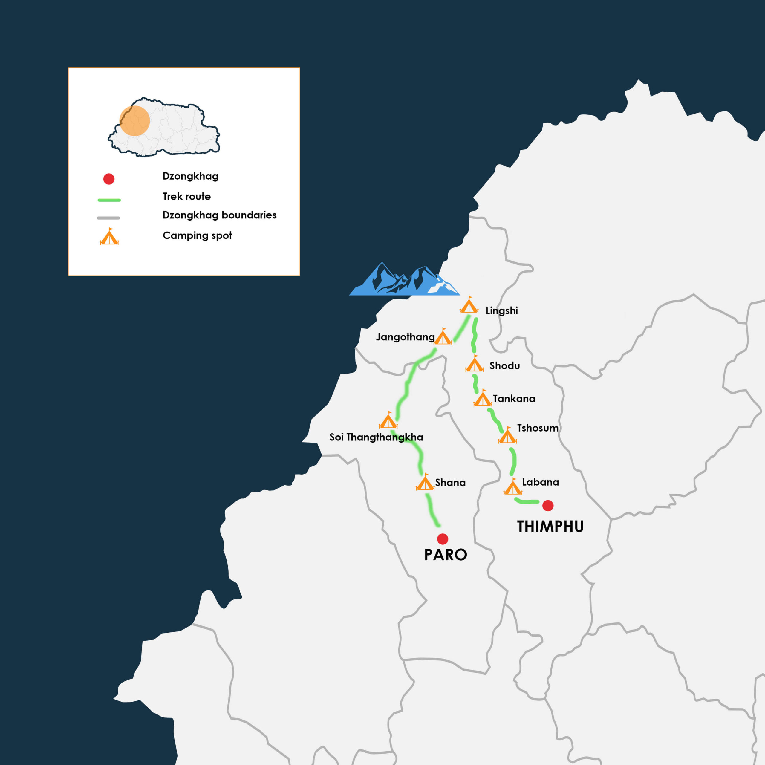 Jomolhari Trek – 11 days/ 10 nights - Orog Travel Orog Travel